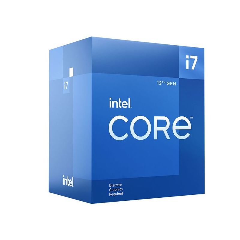 Procesor INTEL Core i7 i7-12700F 12C/20T/2.1GHz/25MB/65W/14nm/Alder Lake/LGA1700/BOX
