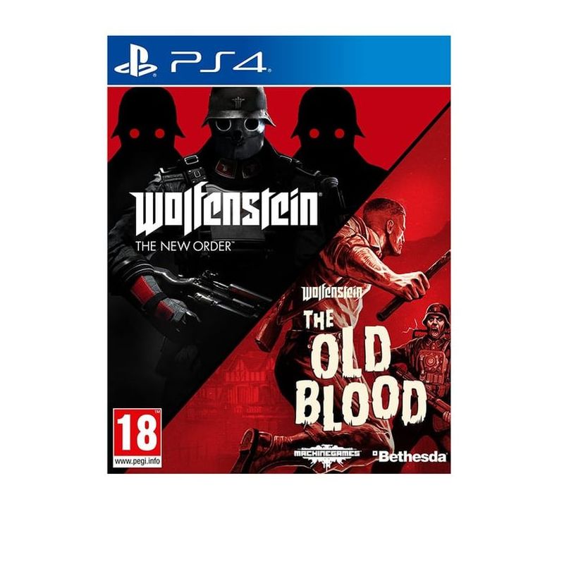 PS4 Wolfenstein The New Order & The Old Blood – Double Pack