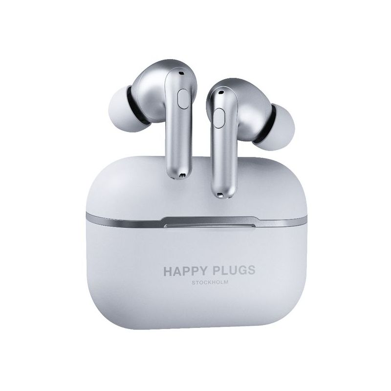 Slušalice HAPPY PLUGS Air 1 Zen/bežične BT/bubice/srebrna