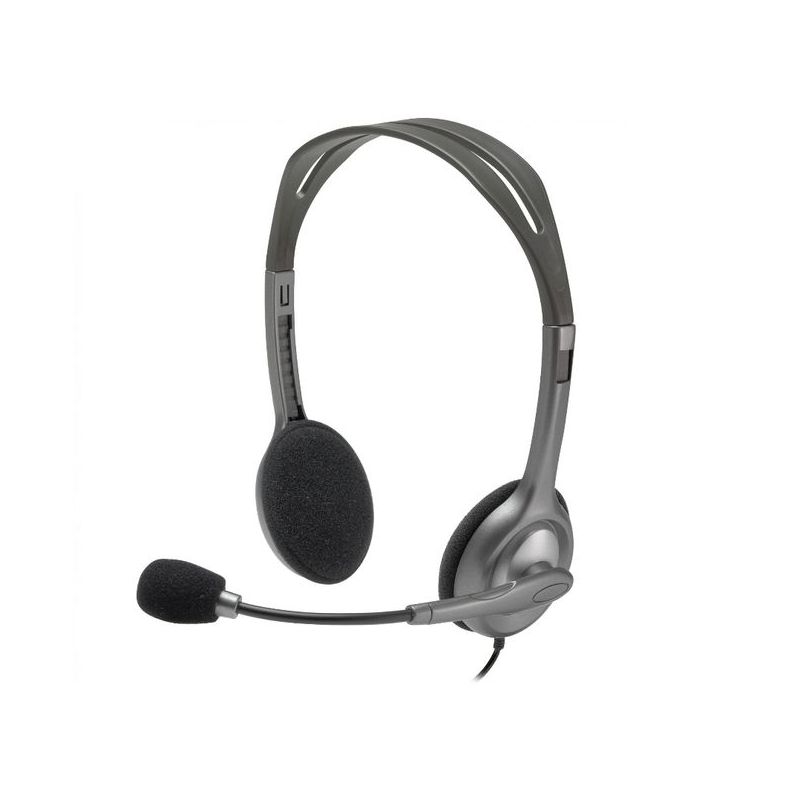 Slušalice LOGITECH H110 žične/2.0/2×3.5mm/crna