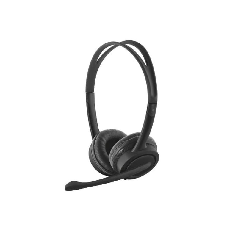 Slušalice TRUST Mauro žične/USB/crna