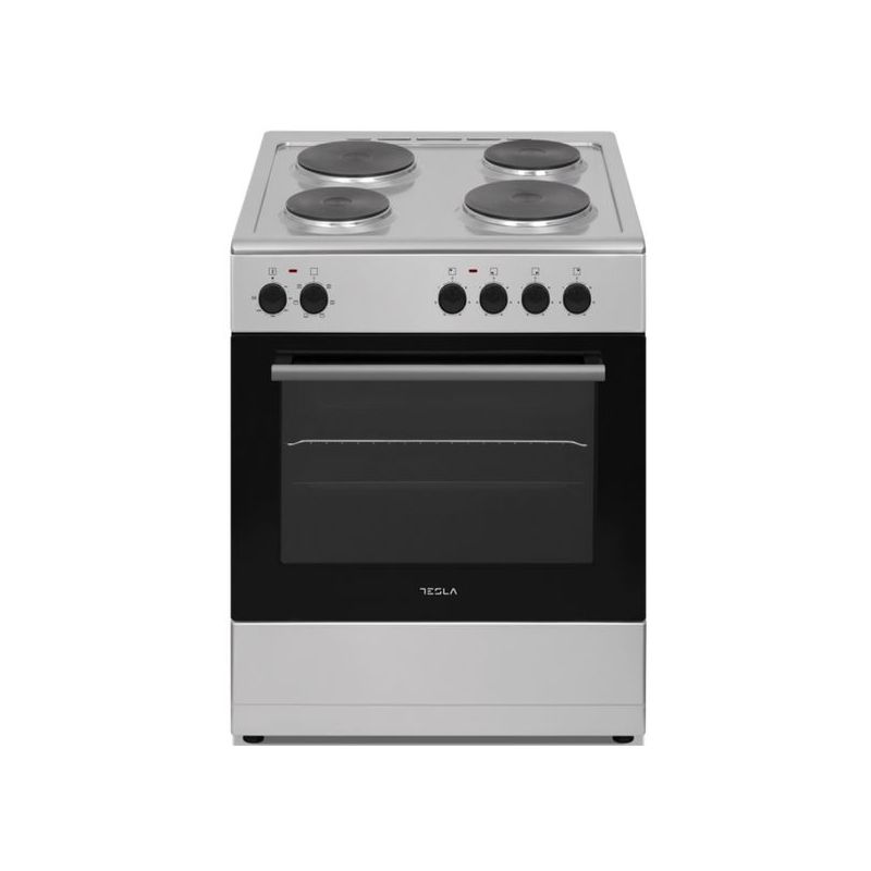 Šporet TESLA CS6400SX ringle/A/62L/83x60x60cm/inox