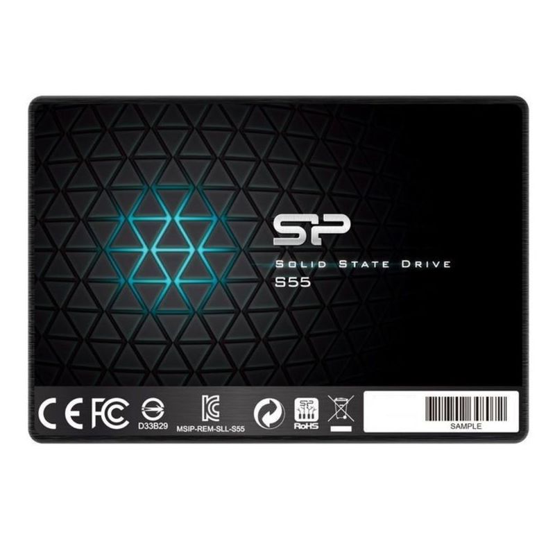 SSD SILICON POWER A55 128GB/2.5″/SATA 3/crna