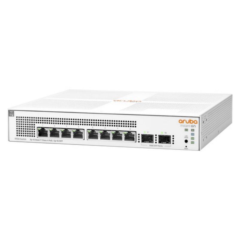 Switch Aruba Instant On 1930 8G Class4 PoE 2SFP 124W