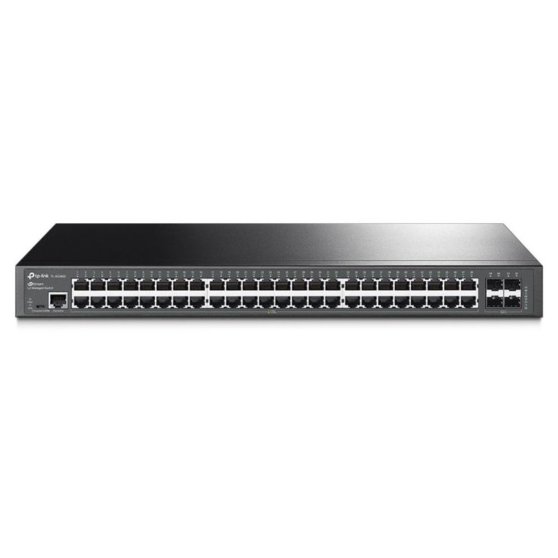 Switch TP-LINK JetStream 48-Port Gigabit L2 Managed Switch/4 SFP/T2600G-52TS (TL-SG3452)