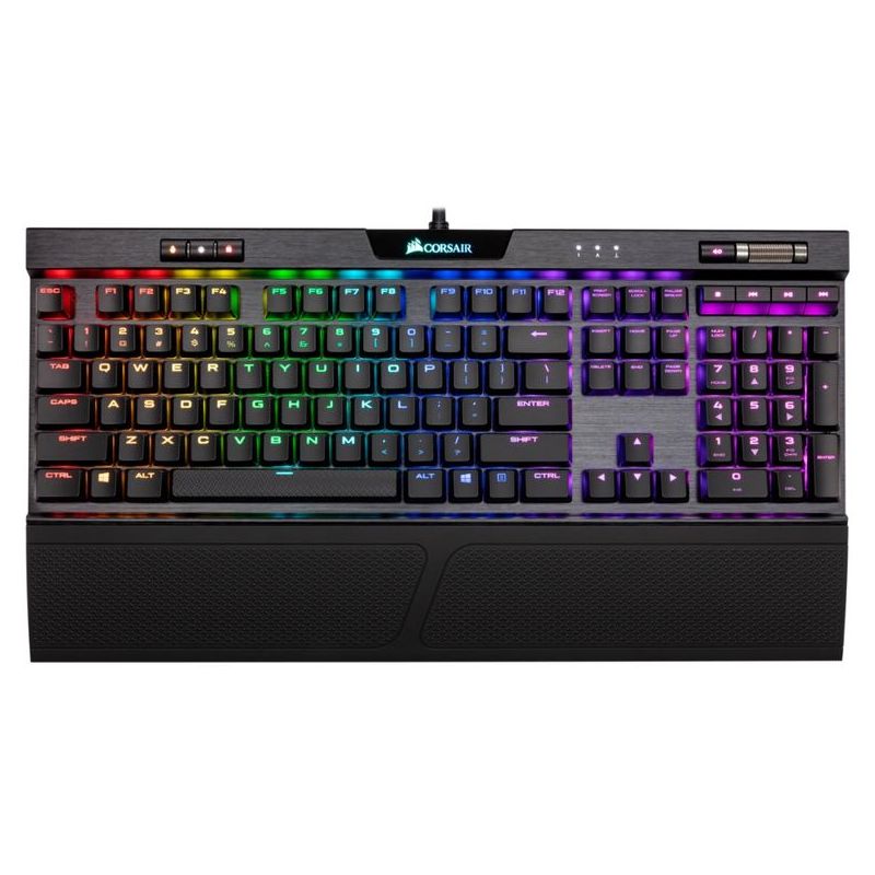 Tastarura CORSAIR K70 RGB MK.2/Rapid fire/CH-9109018-NA/mehanička/crna