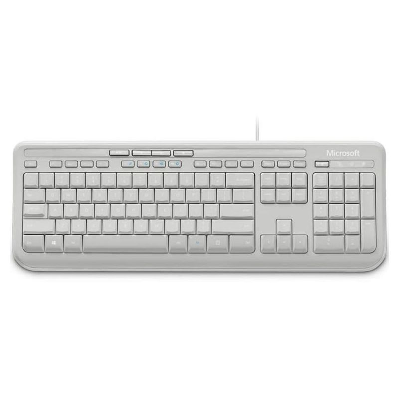 Tastatura MICROSOFT Wired Keyboard 600 žicna/bela