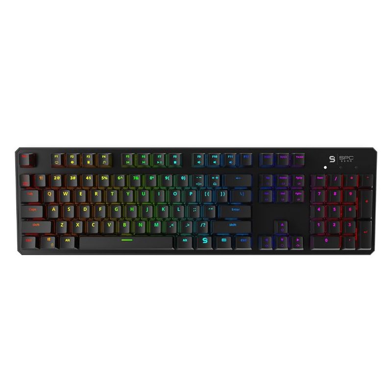Tastatura SILENTIUM GK540 Magna Kailh Red RGB/mehanička/crna