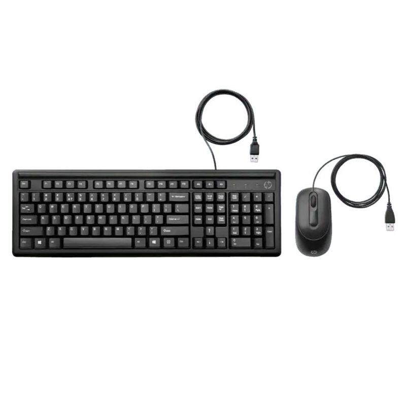 Tastatura+miš HP 160 žični set/SRB/6HD76AA/crna