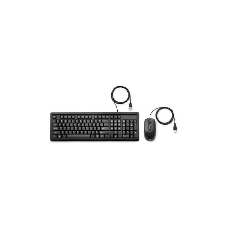 Tastatura+miš HP 160/žični set/6HD76AA/crna