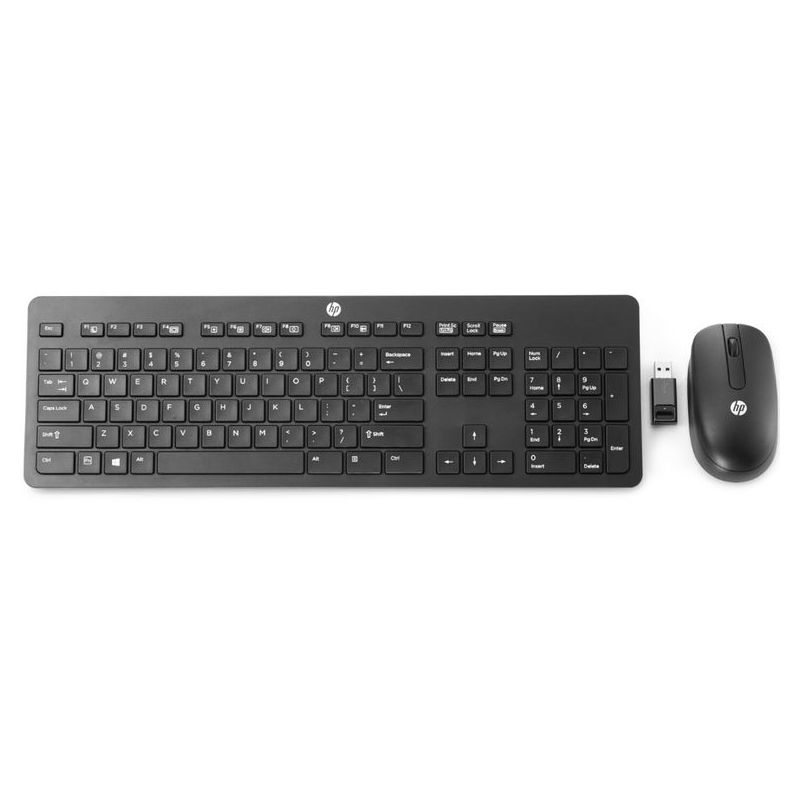 Tastatura+miš HP Slim/bežični set/T6L04AA/crna