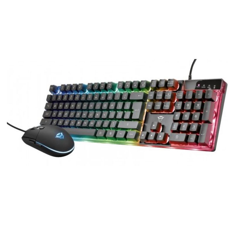 Tastatura+miš TRUST GXT 838 AZOR žični set/gaming/crna