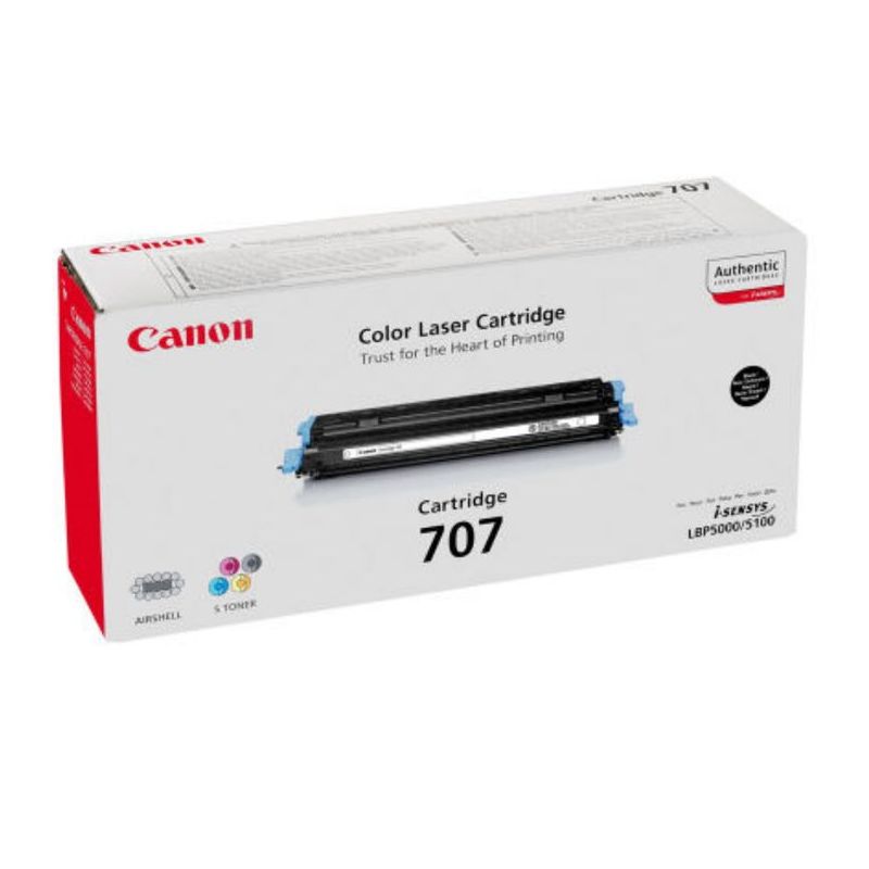 Toner CANON CRG-707/crna