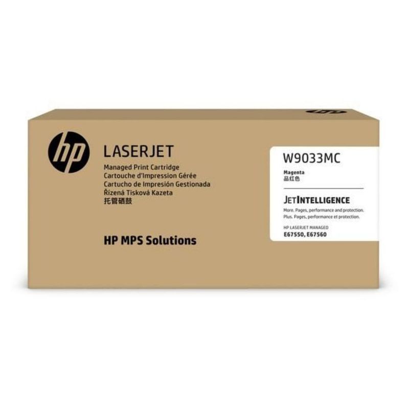 Toner HP W9033MC Managed/crvena