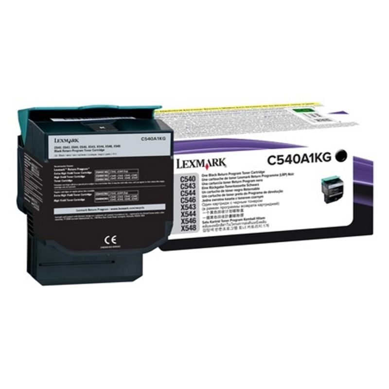 Toner LEXMARK C54x, X54x Return Program/crna