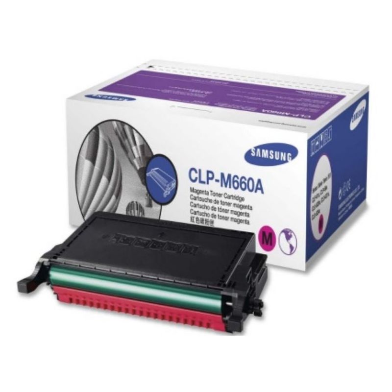 Toner SAMSUNG CLP-M660A/crvena