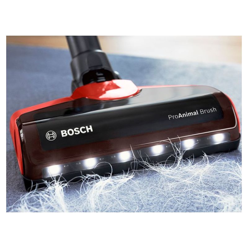 Usisivač BOSCH BCS711PET/sa posudom/štapni/fleksibilna cev/ProAnimal/crvena