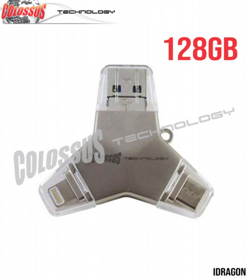 COLOSSUS Usb flash I Dragon 4 u 1 128Gb