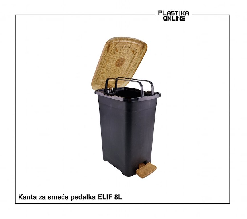 Kanta za smeće ELIF Wood 8l