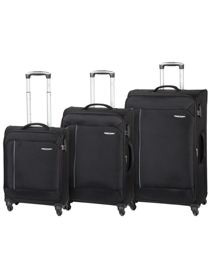 KOFER 3/1 SET GRANADA BLACK TROLLEY ENOVA