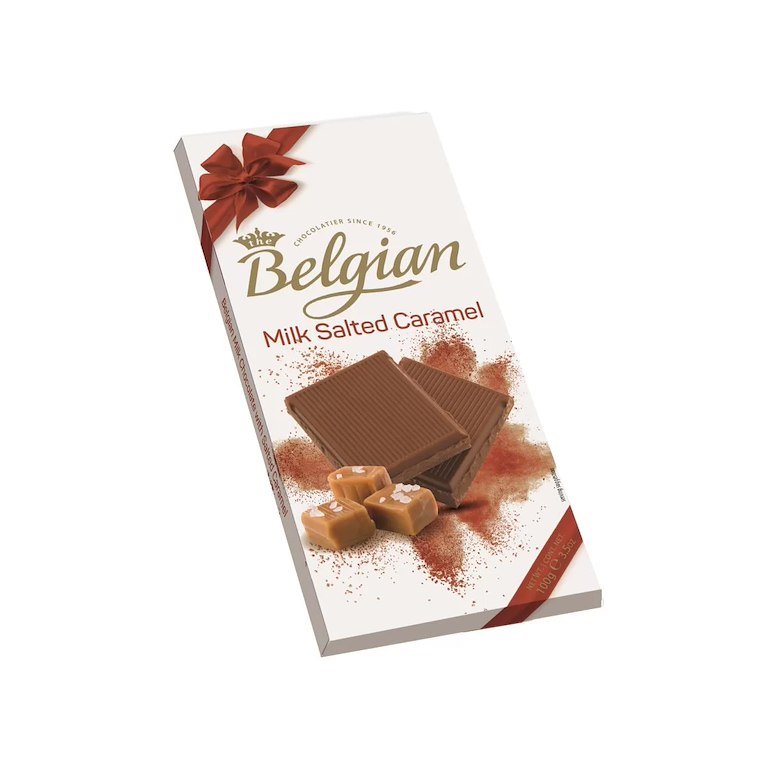 The Belgian Milk Salted Caramel 100g