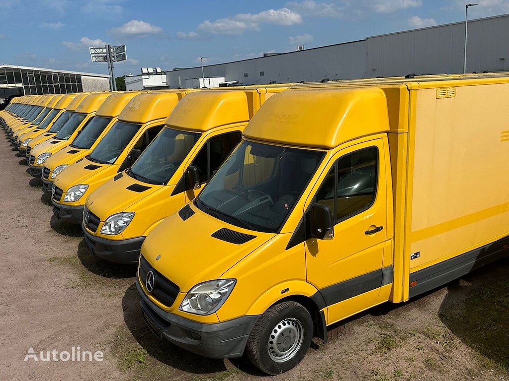 Mercedes-Benz SPRINTER 310 CDI MAXI EURO-5 KOFFER DURCHGANG REGALE KAMERA DURC kamion furgon < 3.5t