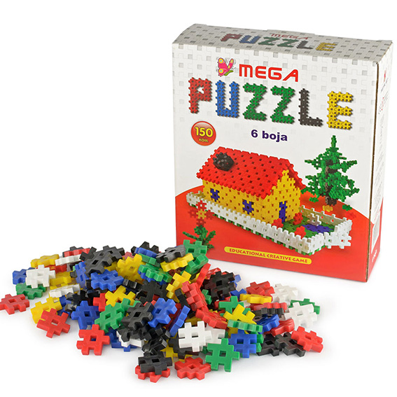 Plastične puzle 150 komada