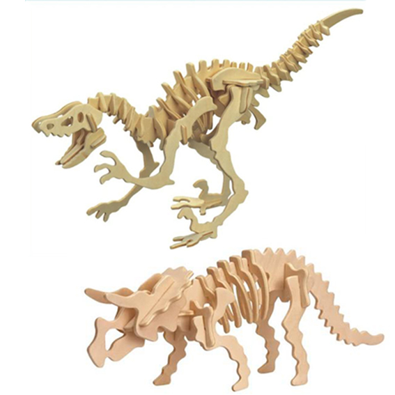 Sastavi skelete dinosaurusa TRICERATOPSA i VELOCIRATORSA