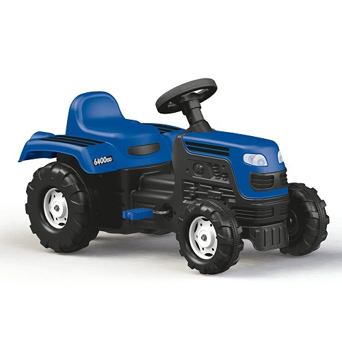 Traktor na pedale DOLU u plavoj boji