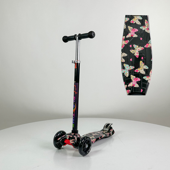 Veliki trotinet scooter silikonski svetleći točkovi model 650/23