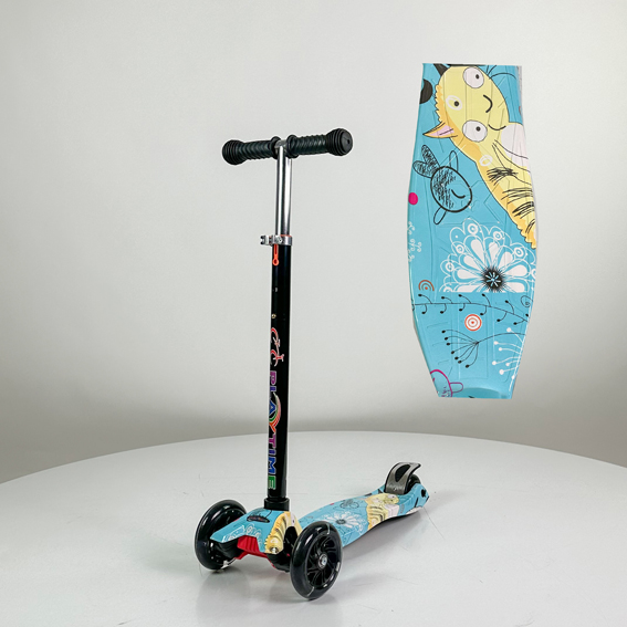 Veliki trotinet scooter silikonski svetleći točkovi model 650-24