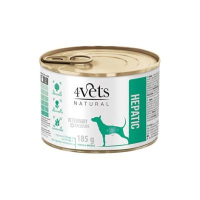 4Vets Natural Dog Veterinarska Dijeta Hepatic 185g