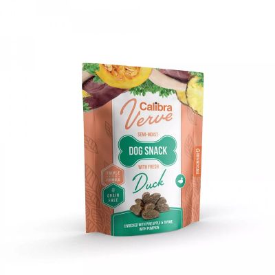 Calibra Dog Verve Poluvlažna Poslastica Pačetina 150g