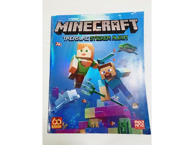 MINECRAFT - TREASURE STICKER ALBUM