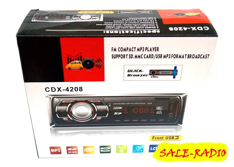Auto radio FM radio – USB – SD kartica