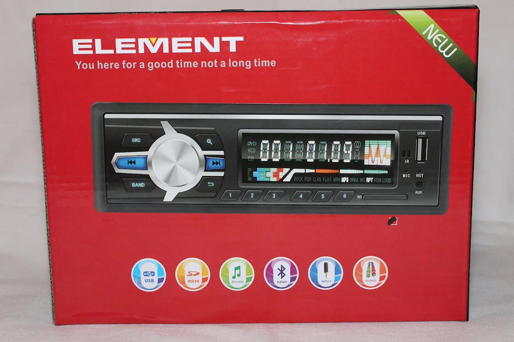 ELEMENT Auto FM radio – Bluetooth