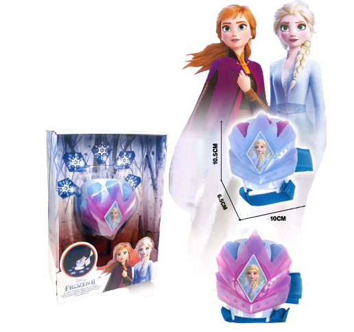 Frozen II kristalni projektor Elsa – Čarobni projektor za cipele