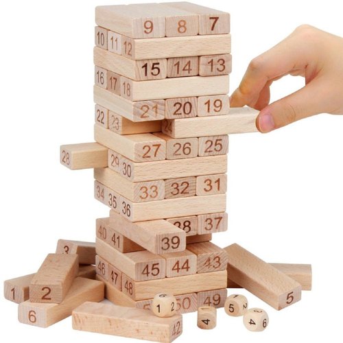 Jenga 54 – Drveni Toranj – Igra za celu porodicu