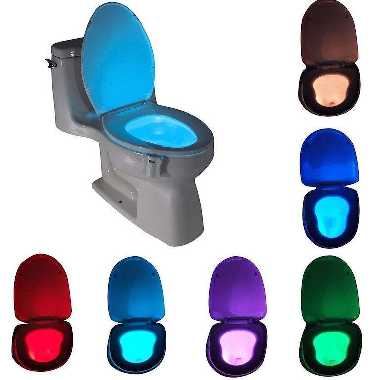 Pametna LED lampa za WC šolju – Sa senzorom pokreta
