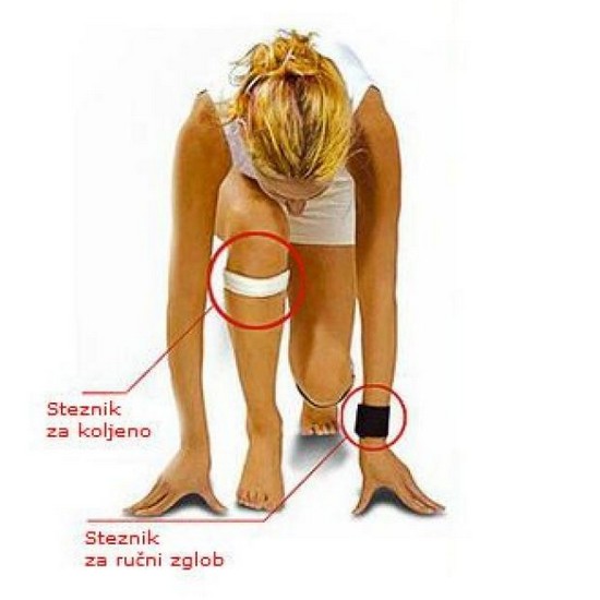 Set magnetnih traka za zglob i koleno