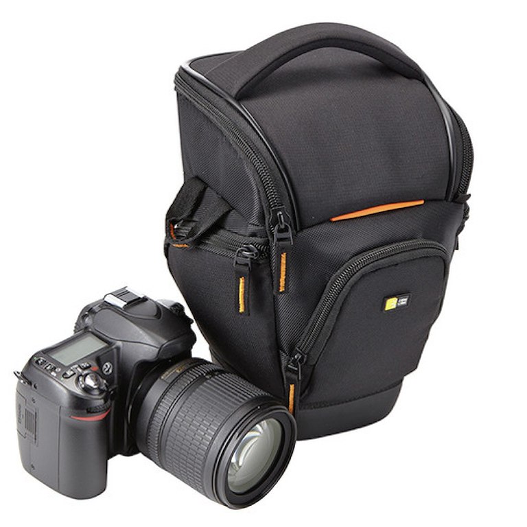 CASE LOGIC HOLSTER SLR CAMERA BAG BLACK