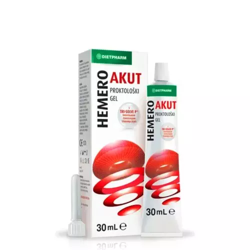 Dietpharm Hemero akut gel za hemoroide 30ml