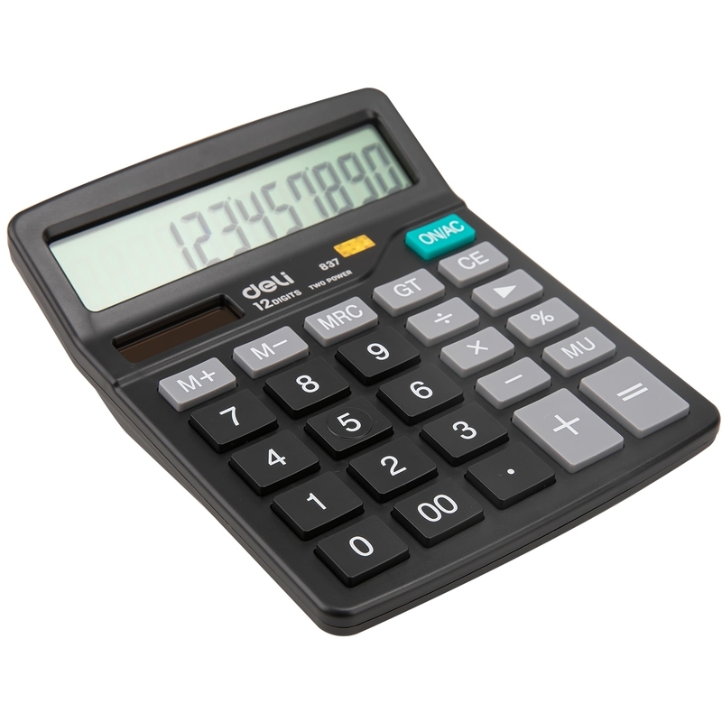 Kalkulator Deli 15x12 stoni
