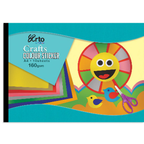 BLOK SLIKARSKI CRAFT A4 COLOR 160G