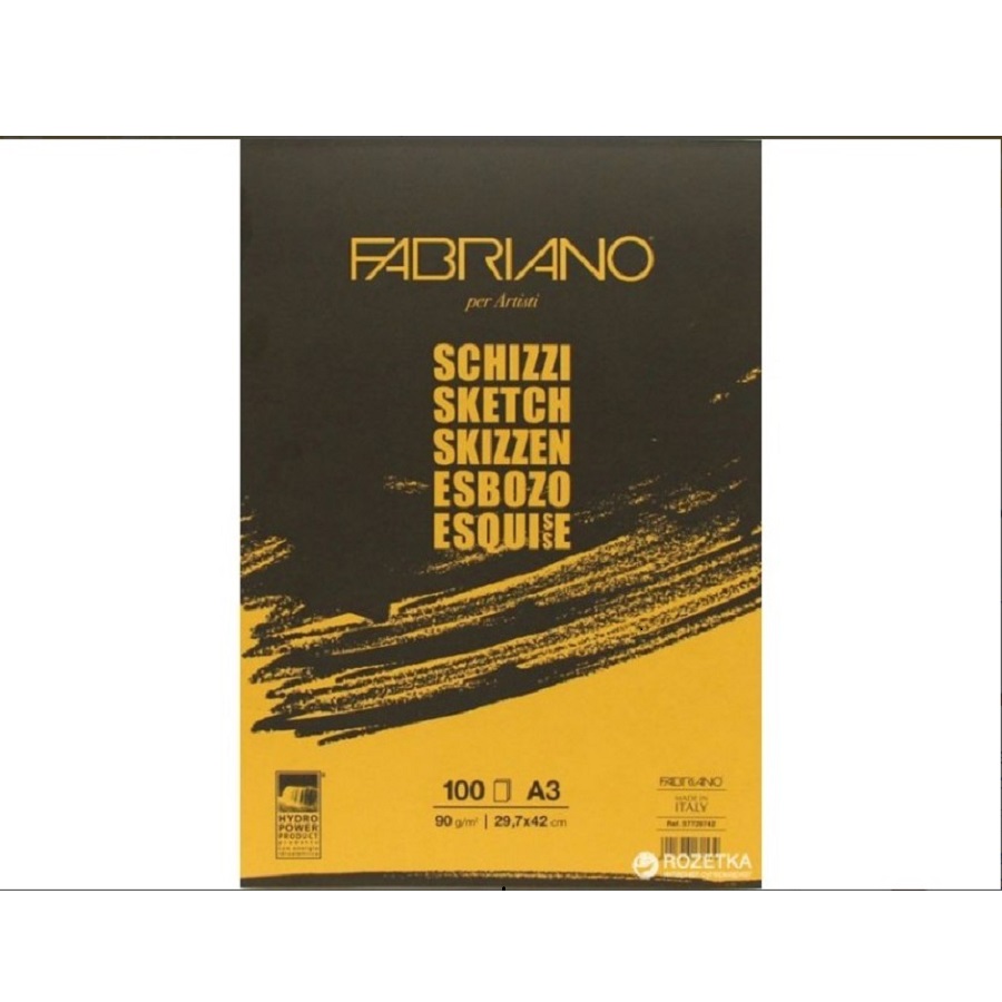 Fabriano Blok Schizzi Sketch 29.7×42/100L 90g 57729742