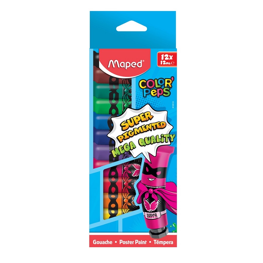 Tempere Maped 1/12 COLOR `PEPS M810510