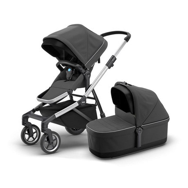 THULE KOLICA ZA DECU SLEEK SIVA 2 + BASSINET 1100008