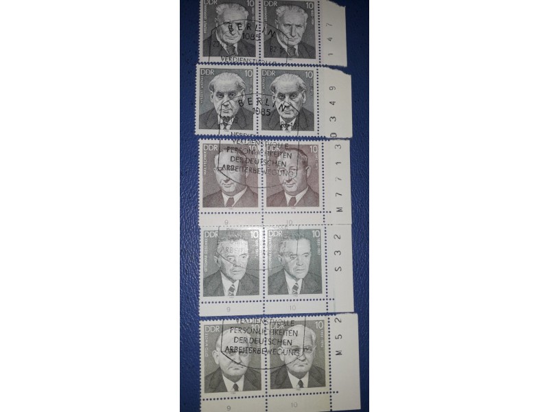 DDR 1982 serija parova