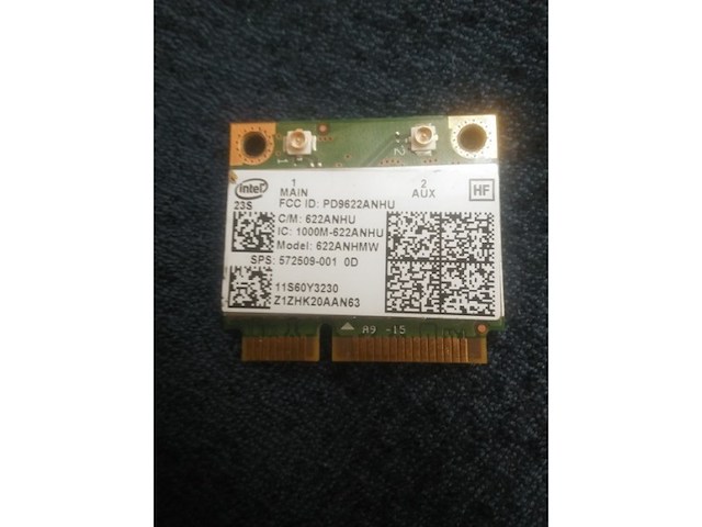 Intel 622ANHU MW wifi PCI e mrezna kartica