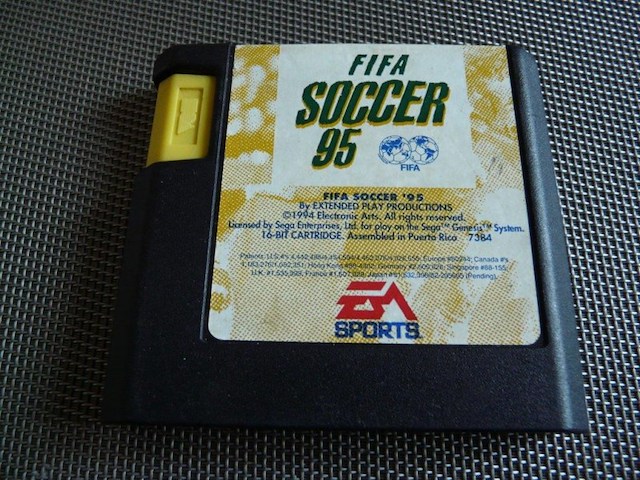 Sega Mega Drive kertridž - FIFA Soccer 95